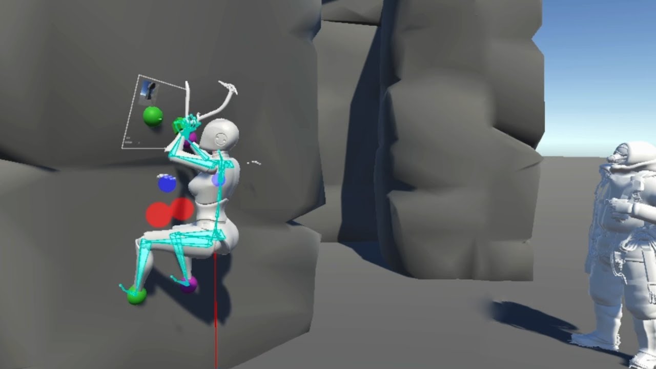 Climbing Prototype Progress - YouTube