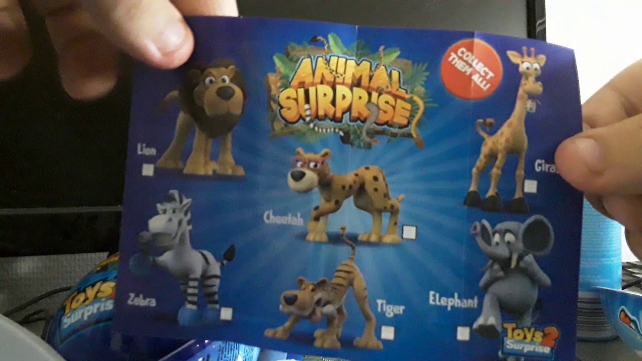 toys2 surprise animal surprise 5 ei - YouTube
