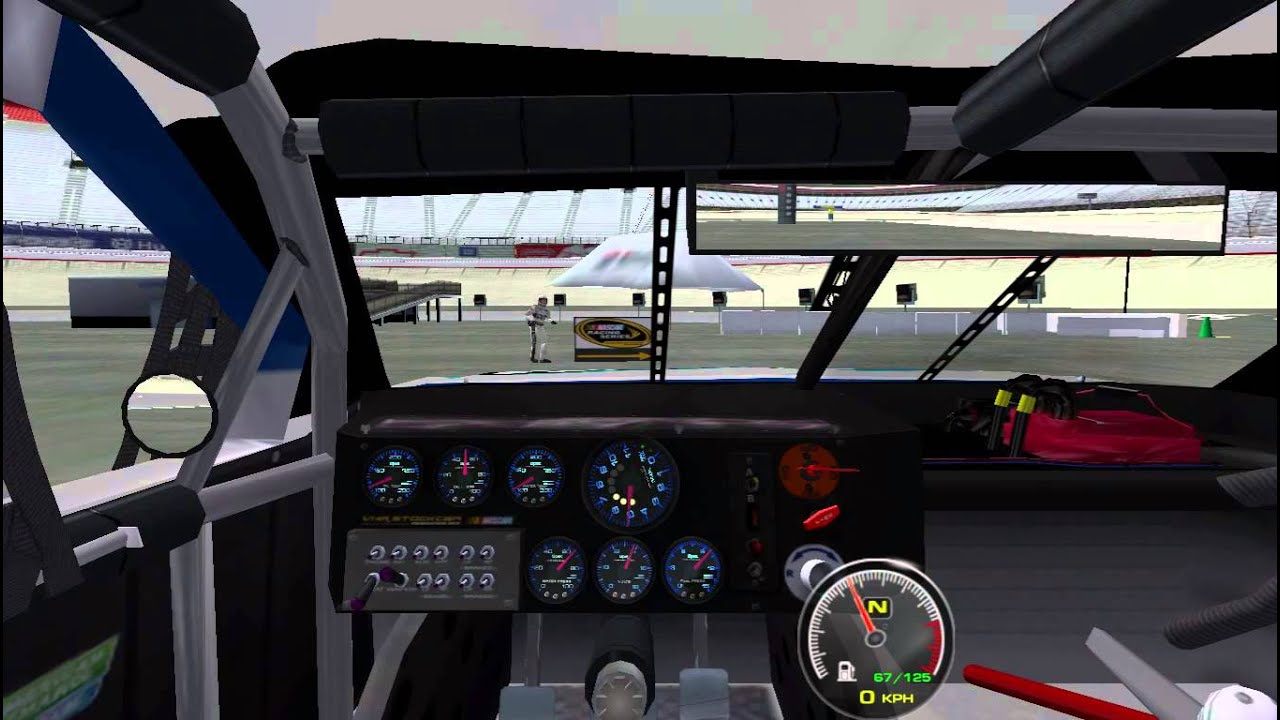 rFactor - Nascar Mod - Awesome Cockpit & Sounds - YouTube