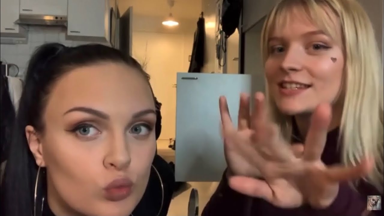 Slim Whispers Kinda ignoring you ASMR (doing her makeup, swaip swaip ...