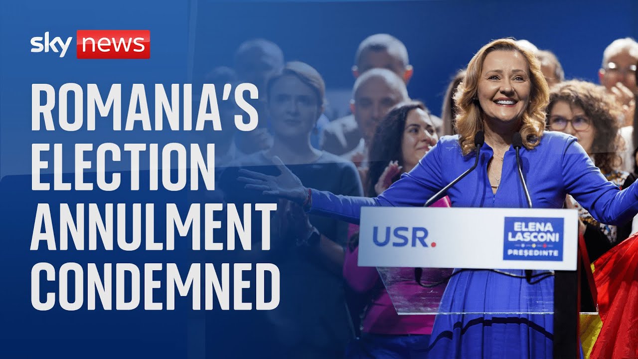 Romanian election candidate condemns decision to cancel vote after ...