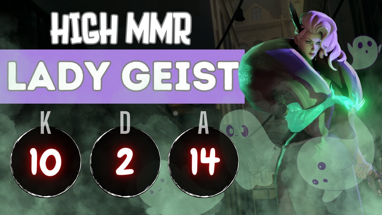 Deadlock Gameplay – LADY GEIST #5 (Top 0.1% Player MikaelS) - YouTube