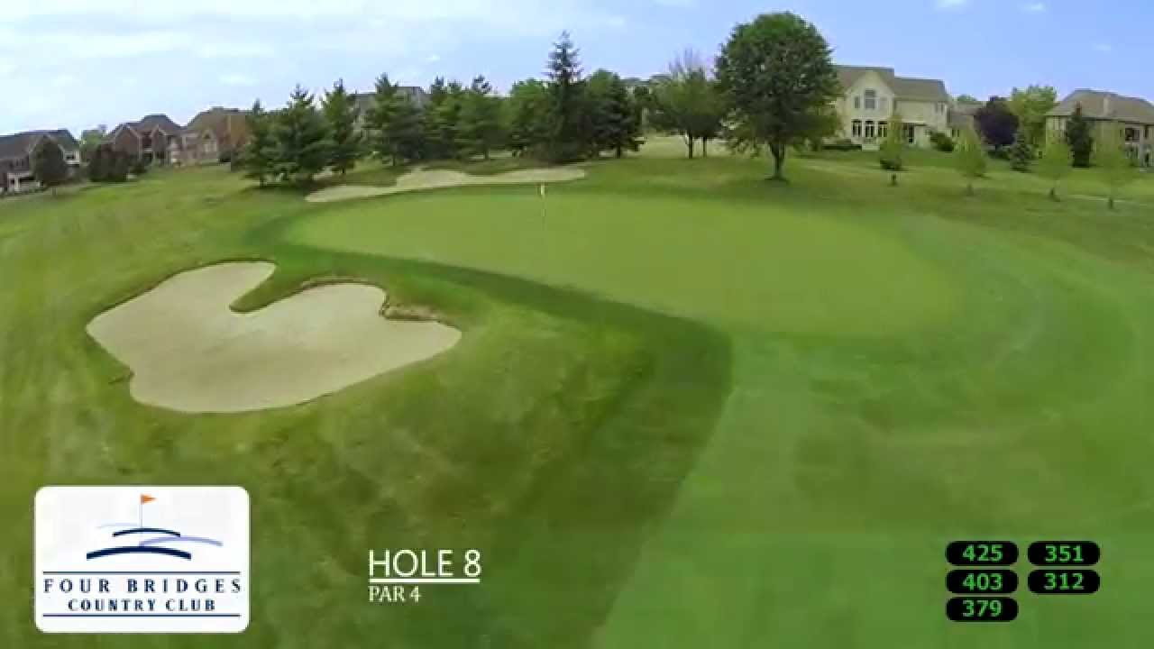 Four Bridges Hole 8 Flyover - YouTube