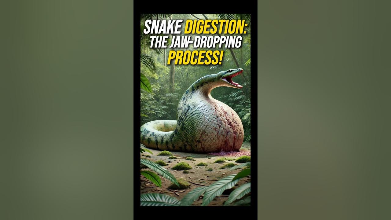 How Snakes Digest Their Prey: An Incredible Journey Inside - YouTube
