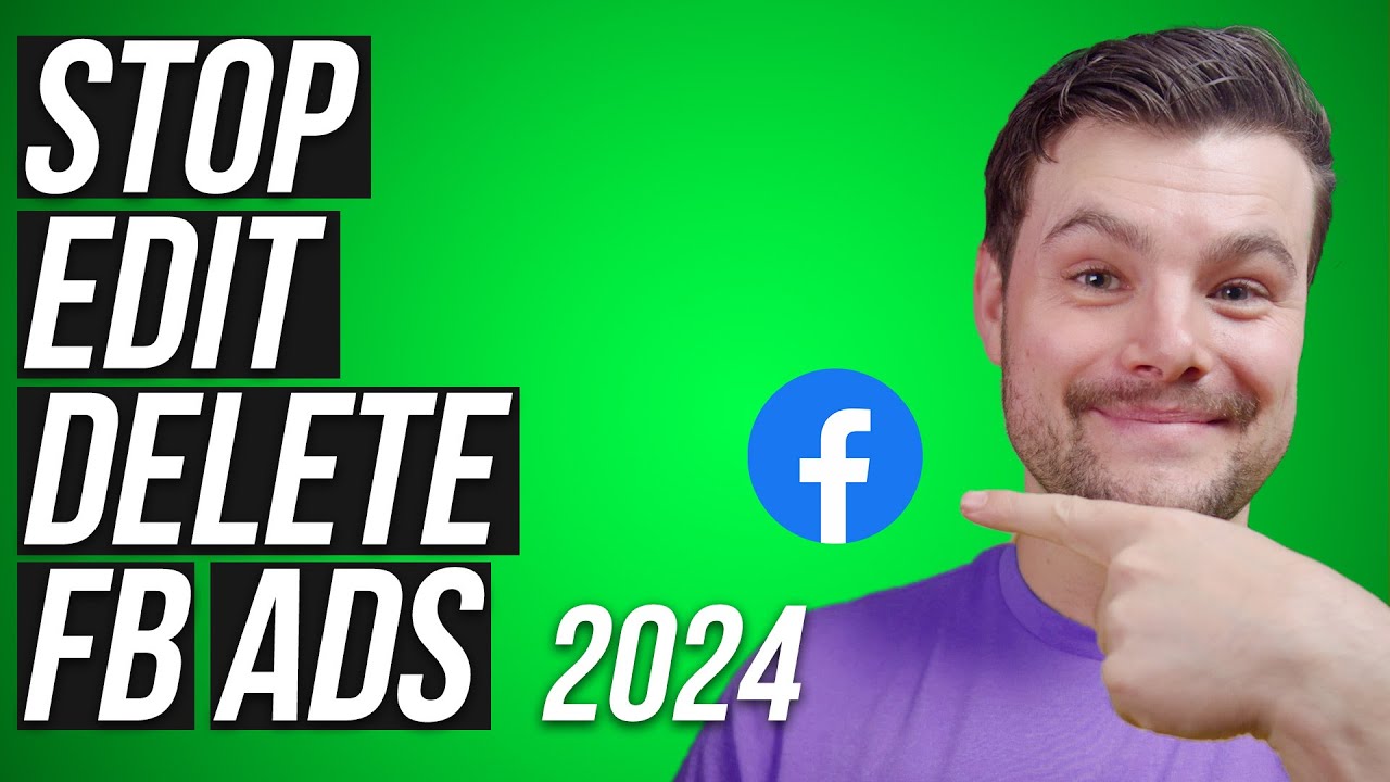 How to Pause, Delete and Stop Ads on Facebook (2024) - YouTube