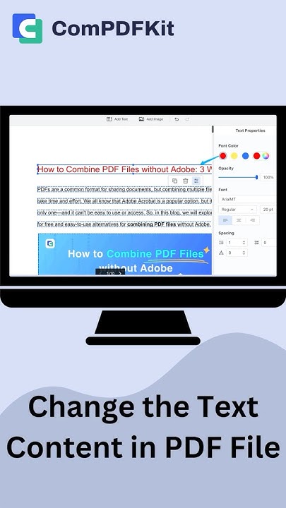 How to Edit Existing Text in PDF - Free Online?/Change the PDF Content Online Free# ...