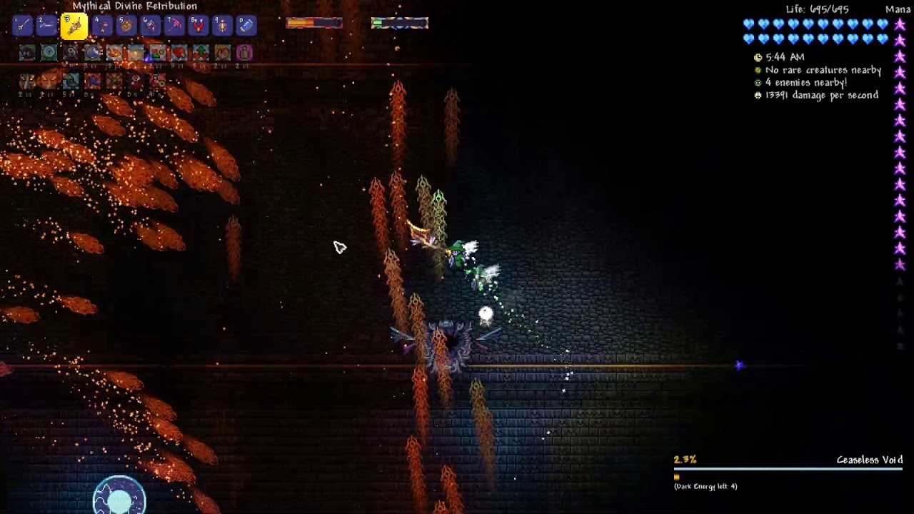 Terraria Modded - 75. Ceaseless Void (Calamity) - YouTube
