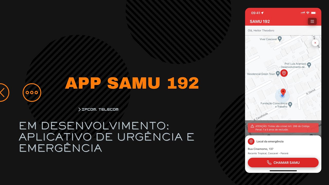 Desenvolvimento do App para SAMU - YouTube