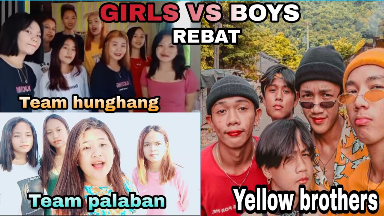 GIRLS VS BOYS REBAT | TEAM PALABAN - YouTube