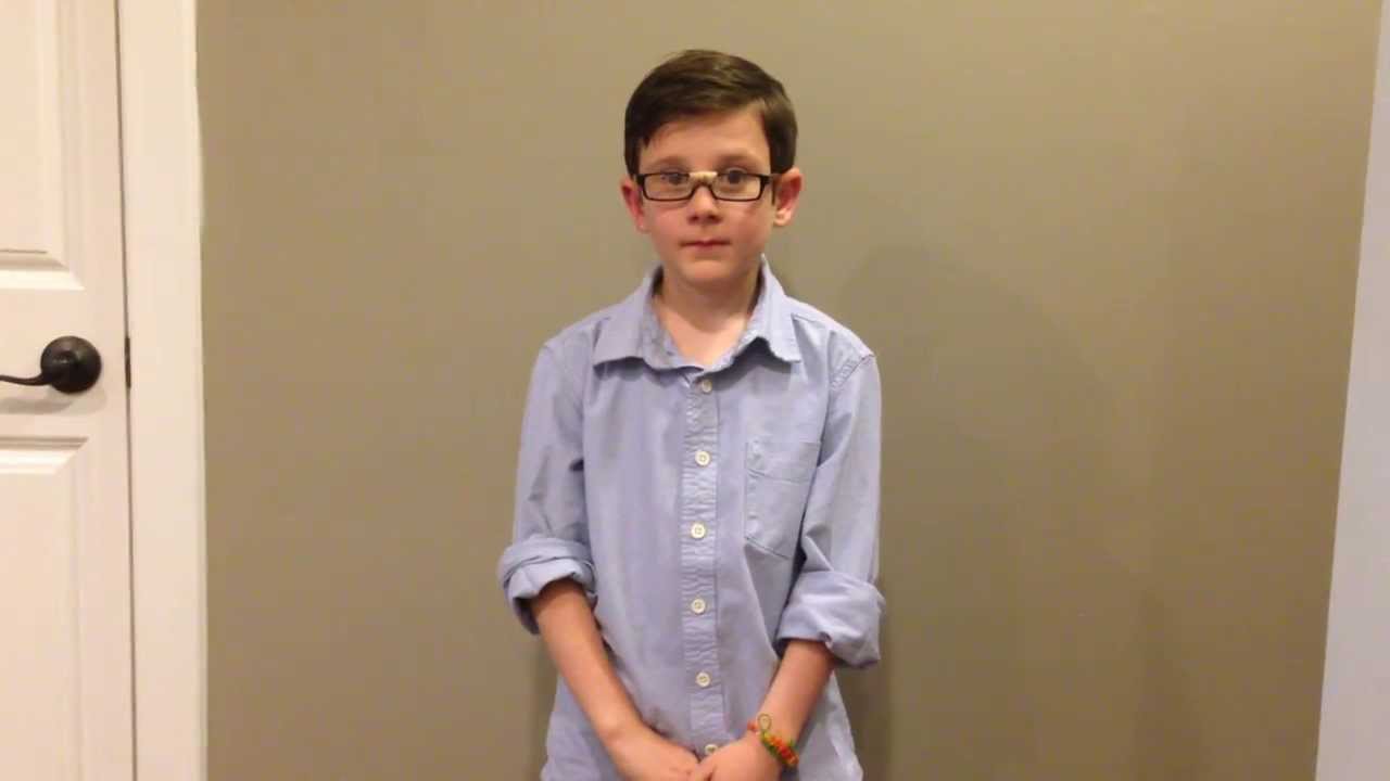 Josh Reid Audition for John Buckley - YouTube