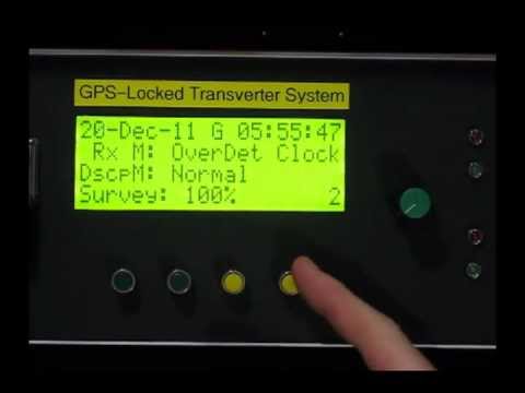 ThunderBolt GPSDO Commander project - YouTube
