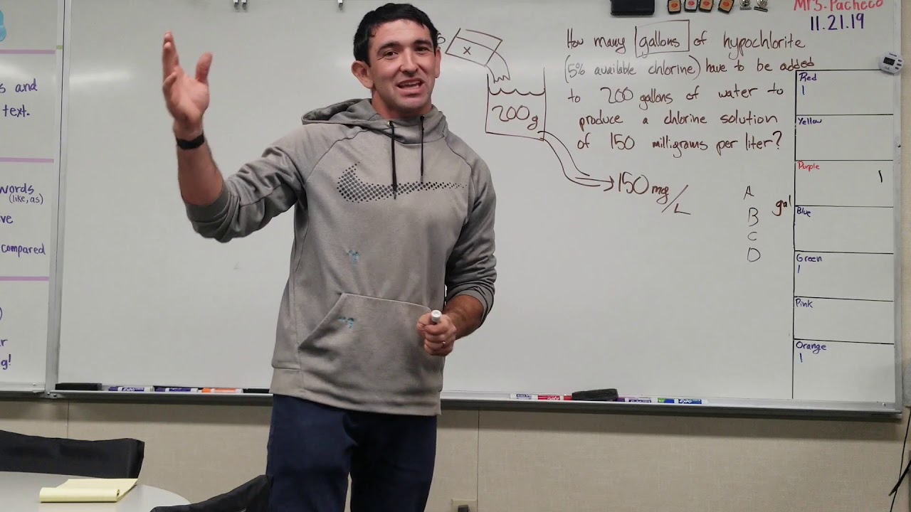 #2: D1 or D2 Water Distribution Math Practice - YouTube