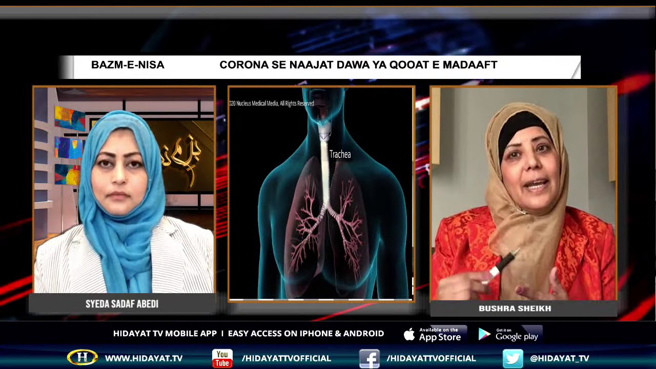 BAZME NISA WITH SYEDA SADAF ABEDI || 20122020 - YouTube