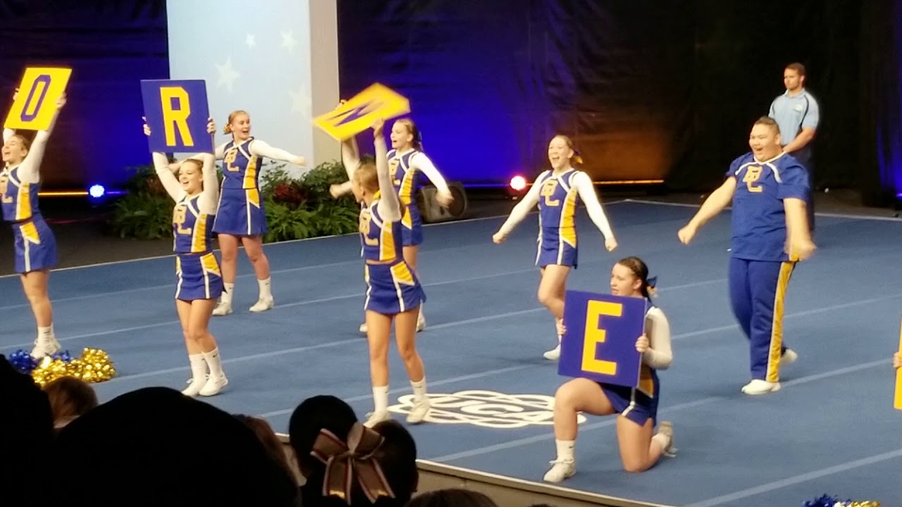 Big lake cheer team UCA 2018-2019 - YouTube