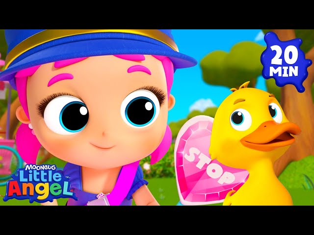 Fashion Police Is Here! 💖 | Jill's Playtime | Little Angel Kids Songs ...