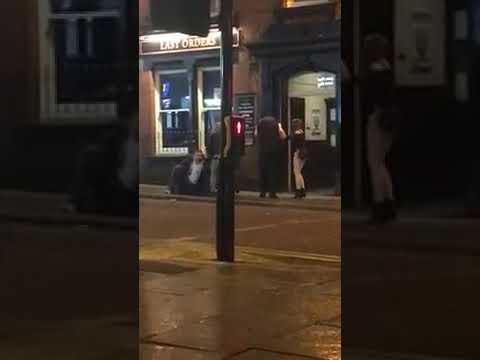 13.04.2019 - PART 1 - Leeds UTD Hooligans attack sheffield wednesday ...