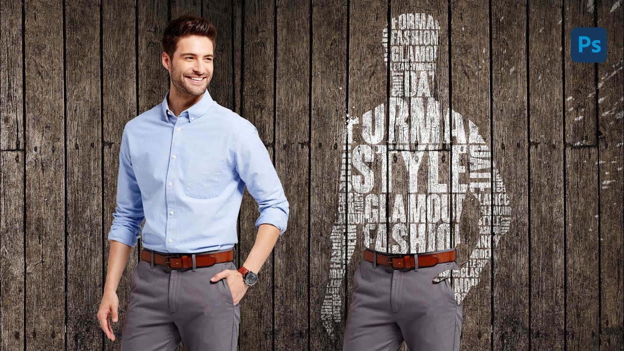 Cómo crear un FULL BODY LETTER PORTRAIT - PHOTOSHOP - TUTORIAL💯 - YouTube