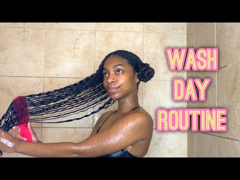WASH DAY ROUTINE | Twist Out ATTEMPT #2
