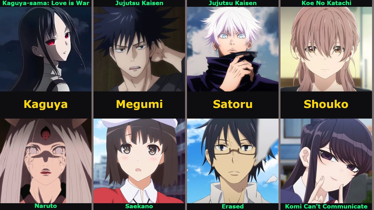 Anime Characters with the Same Name (First or Front Name) - YouTube