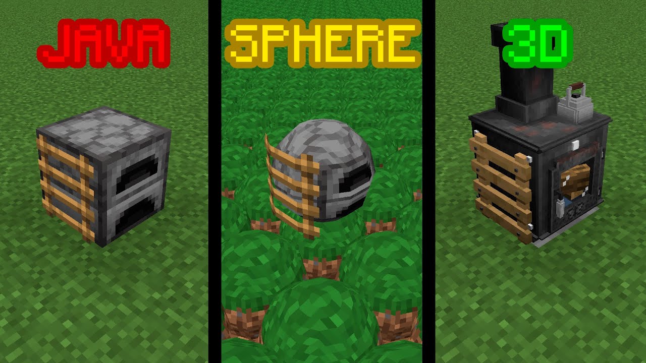 java vs sphere vs 3D - YouTube