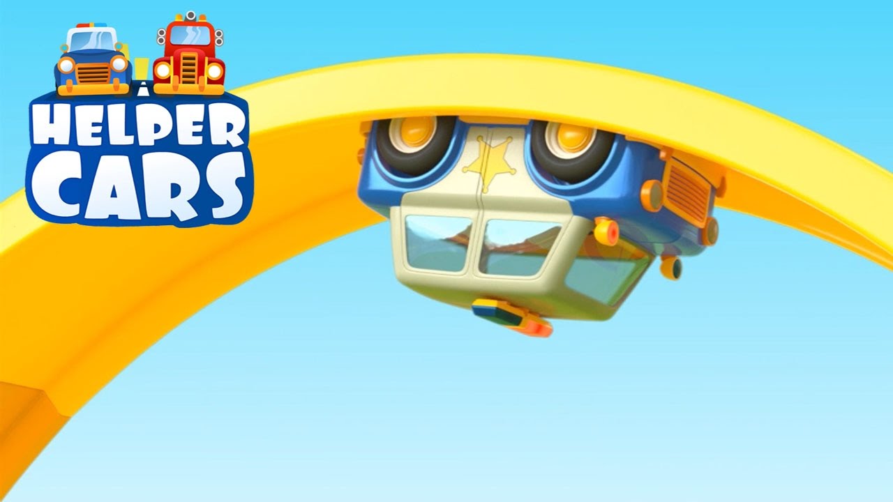 NUOVO! Helper cars: Una gara incredibile sulla pista circolare ...