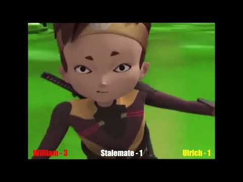Code Lyoko Ulrich vs William All Fights