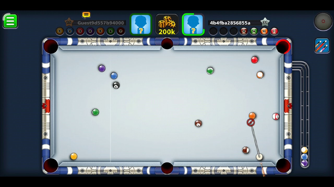 pool beginner playing 200k first time.. - YouTube