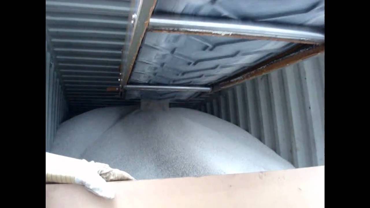 Container filling - www.emt.tech - YouTube