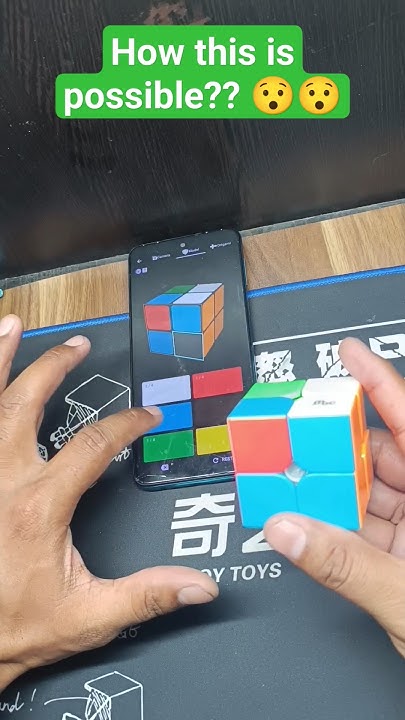 How to Solve Two Twisted Corners on a 2x2 Rubik's Cube#shorts - YouTube