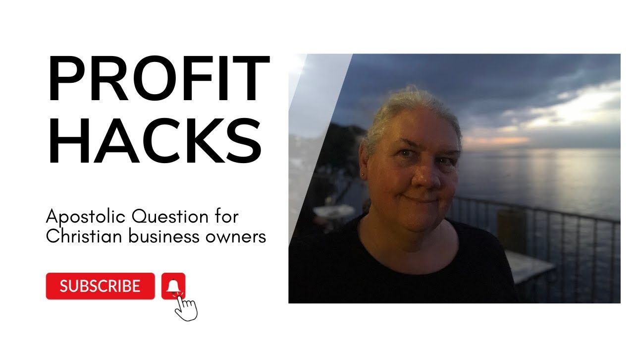 Apostolic Profit Hack for Christian Business Owners - YouTube