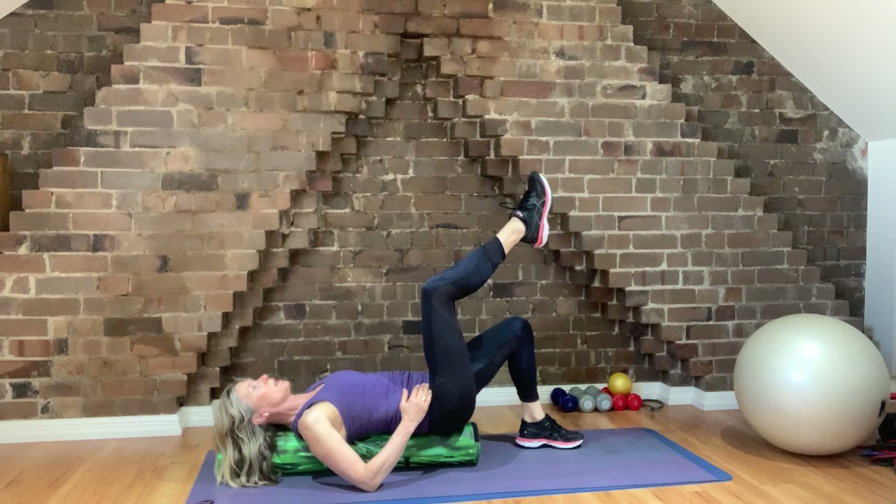 Single then double knee lift - YouTube