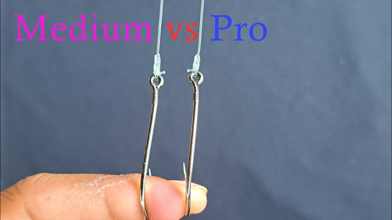Medium and Pro Fishing knots - YouTube