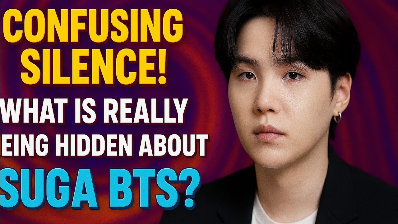 “What a confused silence! What exactly does BTS Suga keep secret ...
