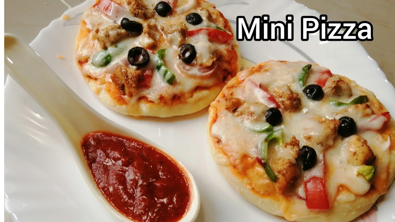 Bakery Style Mini Pizza Recipe | Chicken Pizza Recipe |Creative Cooking ...
