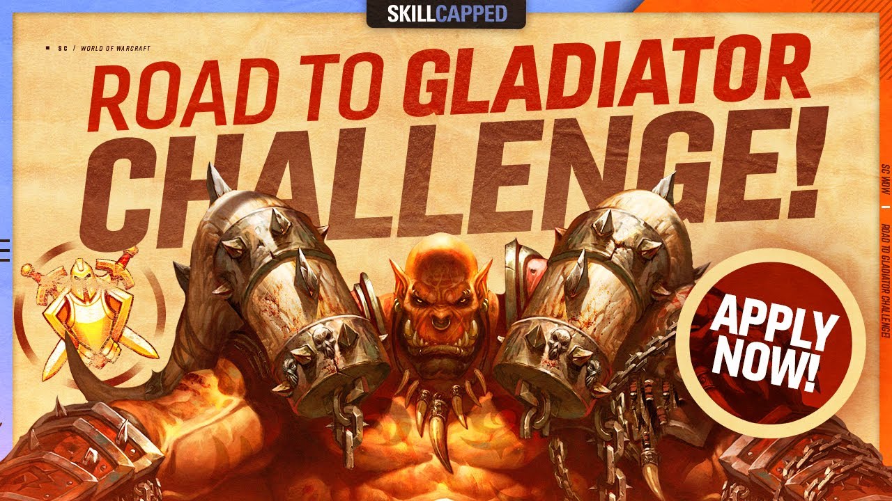 ANNOUNCEMENT: ROAD to GLADIATOR CHALLENGE! - Skill Capped - YouTube