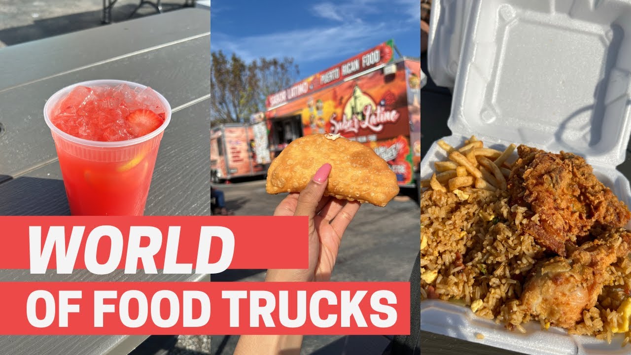 World of Food Trucks Vlog - Orlando FL Travel - YouTube