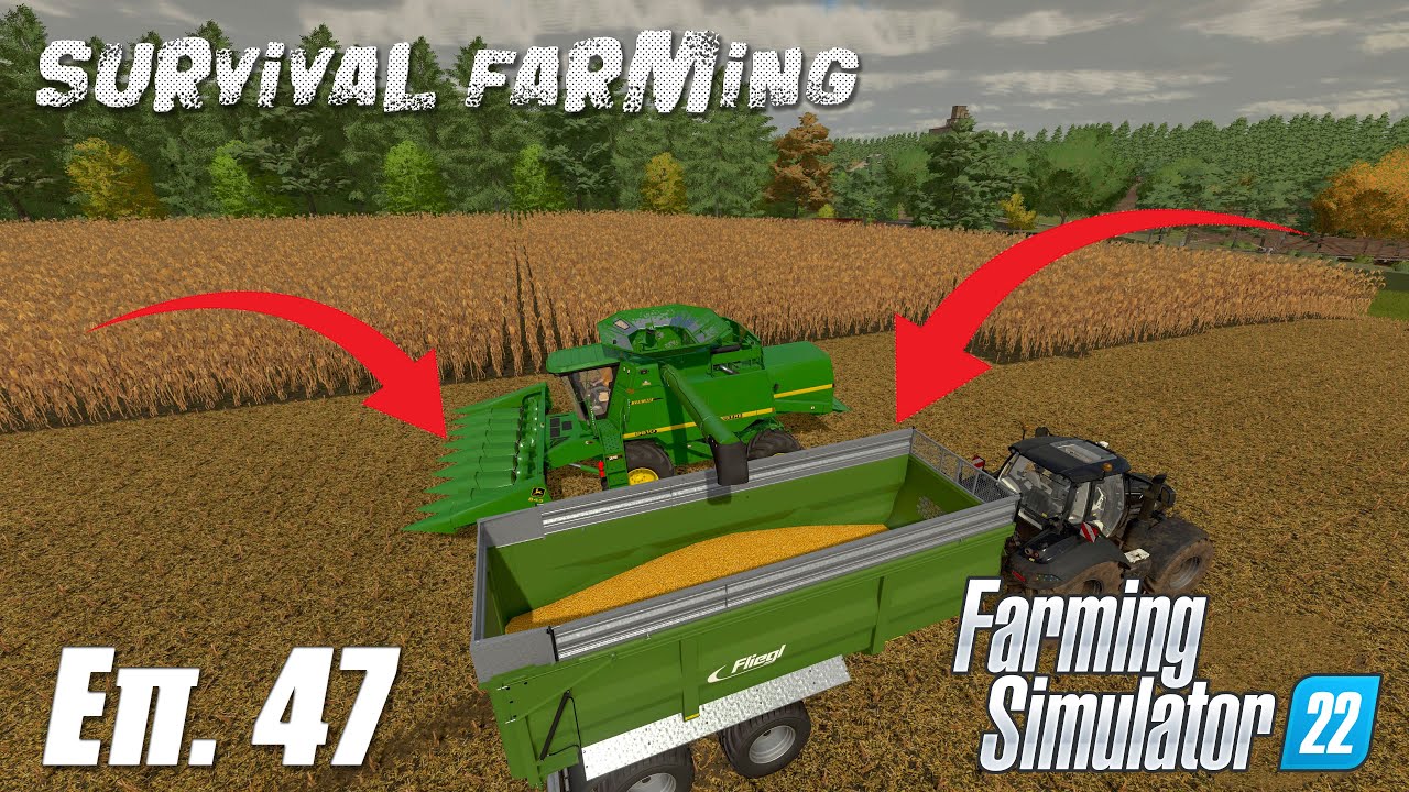 Νέα κεφαλή και τρέιλερ στην φάρμα | #47 Survival Farming | Farming ...