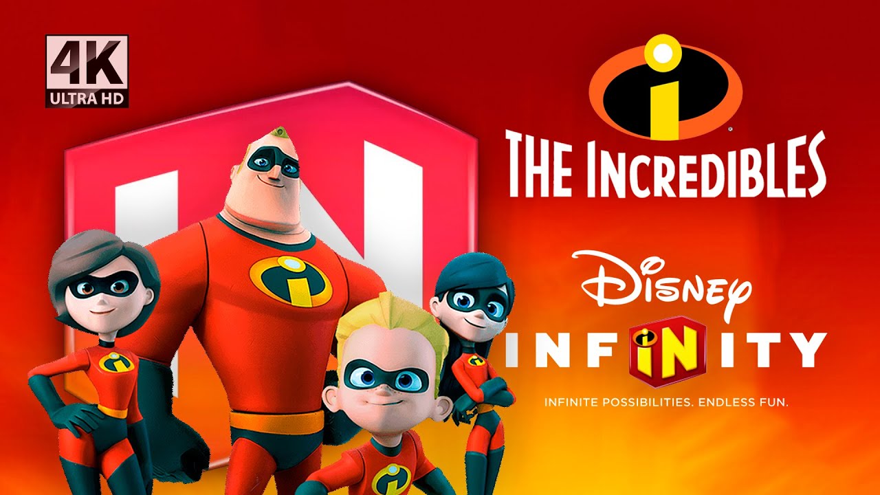 Disney Infinity 1.0 Gameplay | PC/4K 60FPS | The Incredibles | 100% ...