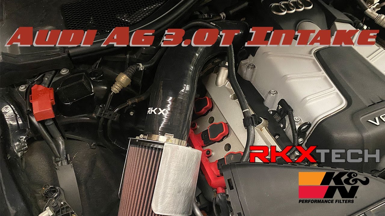 Audi A6 3.0t RKX Intake - YouTube
