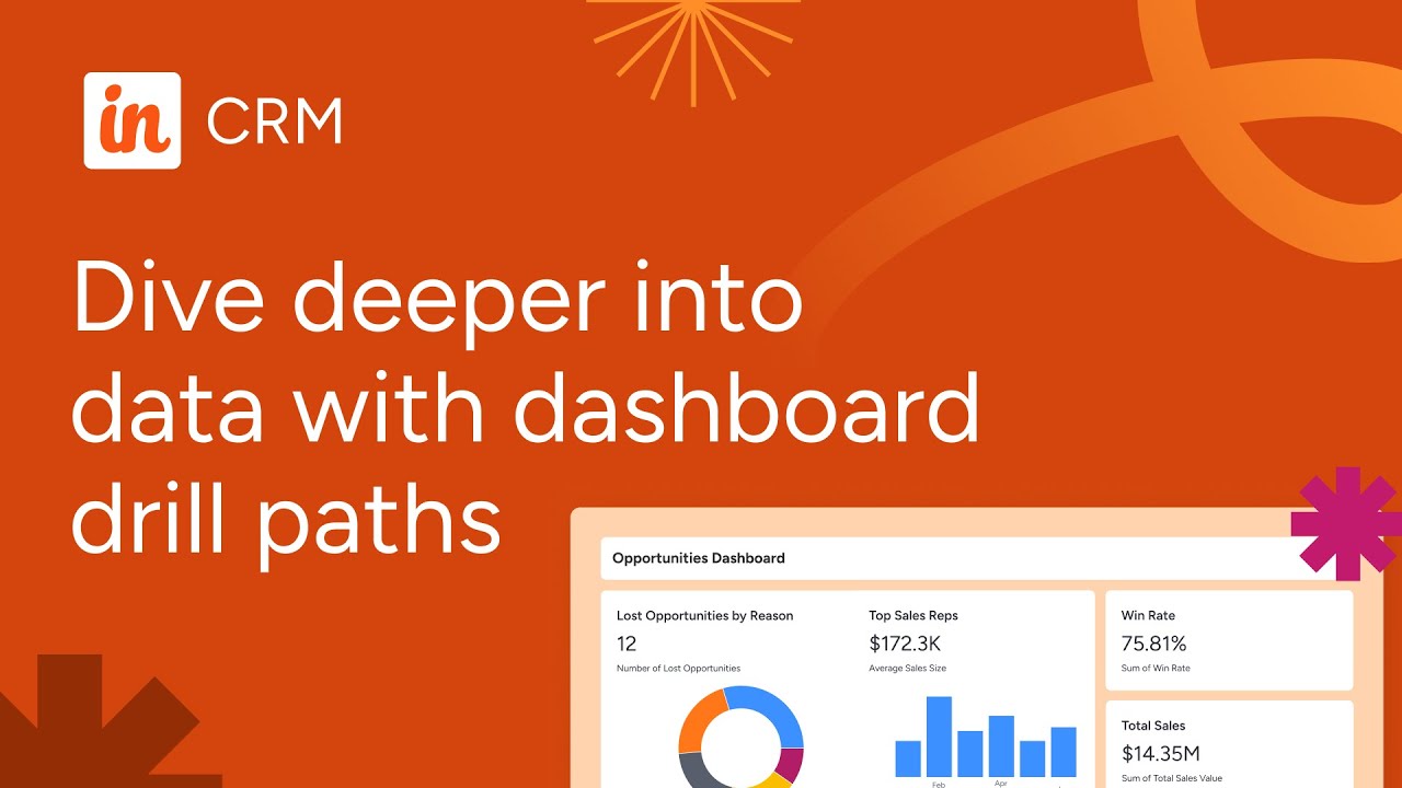 Dive peeper into CRM data with Dashboard Drill Paths in Insightly CRM ...