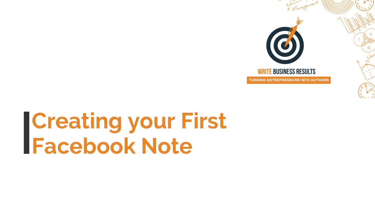Creating Your First Facebook Note - YouTube