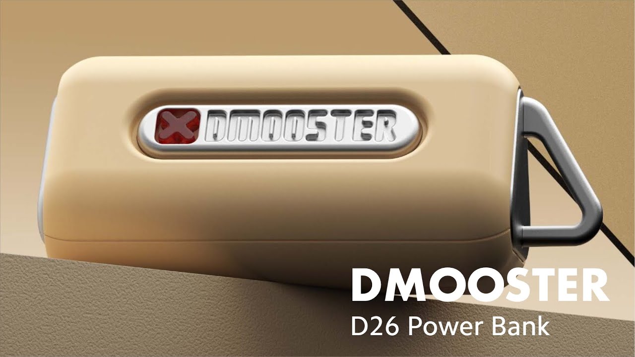 DMooster D26 Power Bank - YouTube