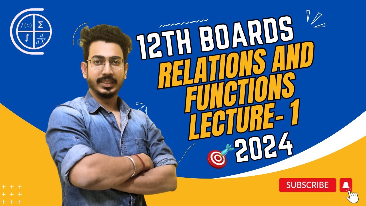 Relations and Functions | Equivalence Relations | CLASS 12 |BOARDS ...