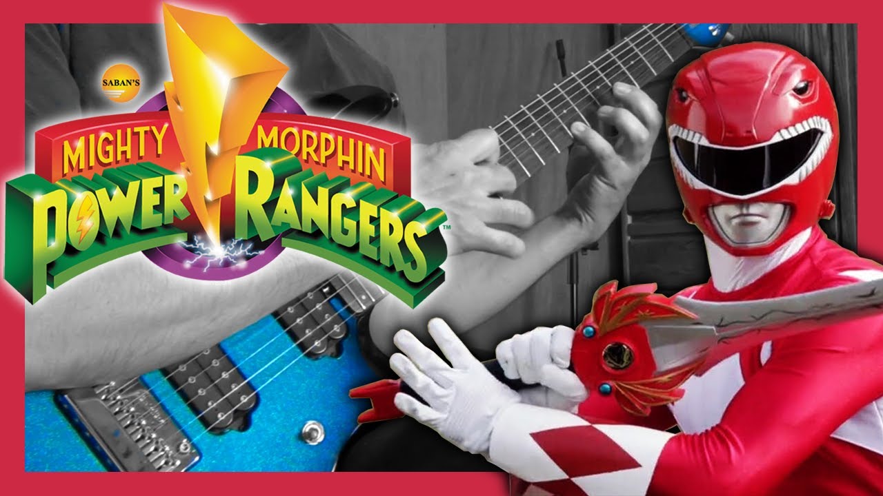 "Go Go Power Rangers" | Guitar Cover (feat. Neil Prakasam) - YouTube