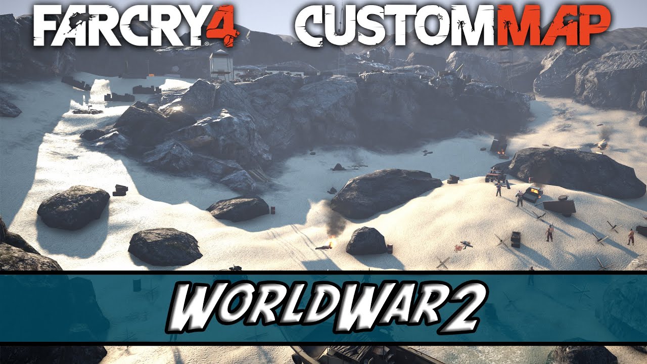 Far Cry 4 Custom Map #002 - WorldWar2 By Ubisoft - YouTube