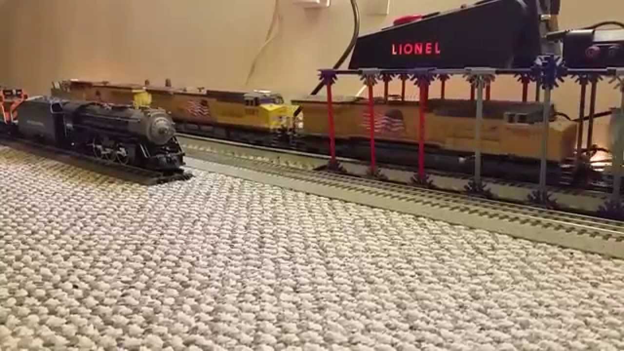 O Scale Union Pacific Train - YouTube