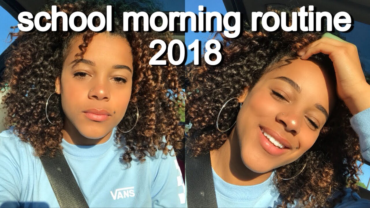 School Morning Routine/ GRWM 2018 - YouTube