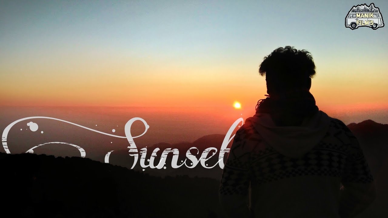 Best sunset point in nainital 🌅 || sunset vlog || Manikfilms - YouTube