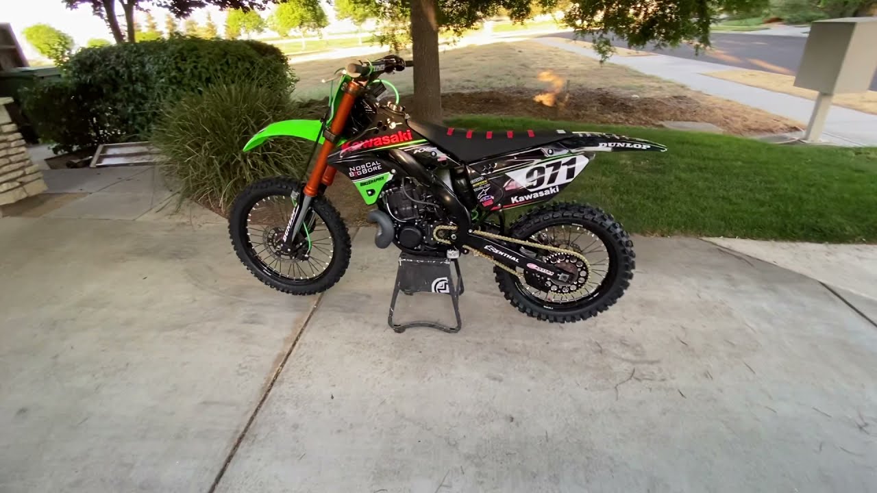 Broke to built KX250F to 500 conversion - Complete build - YouTube