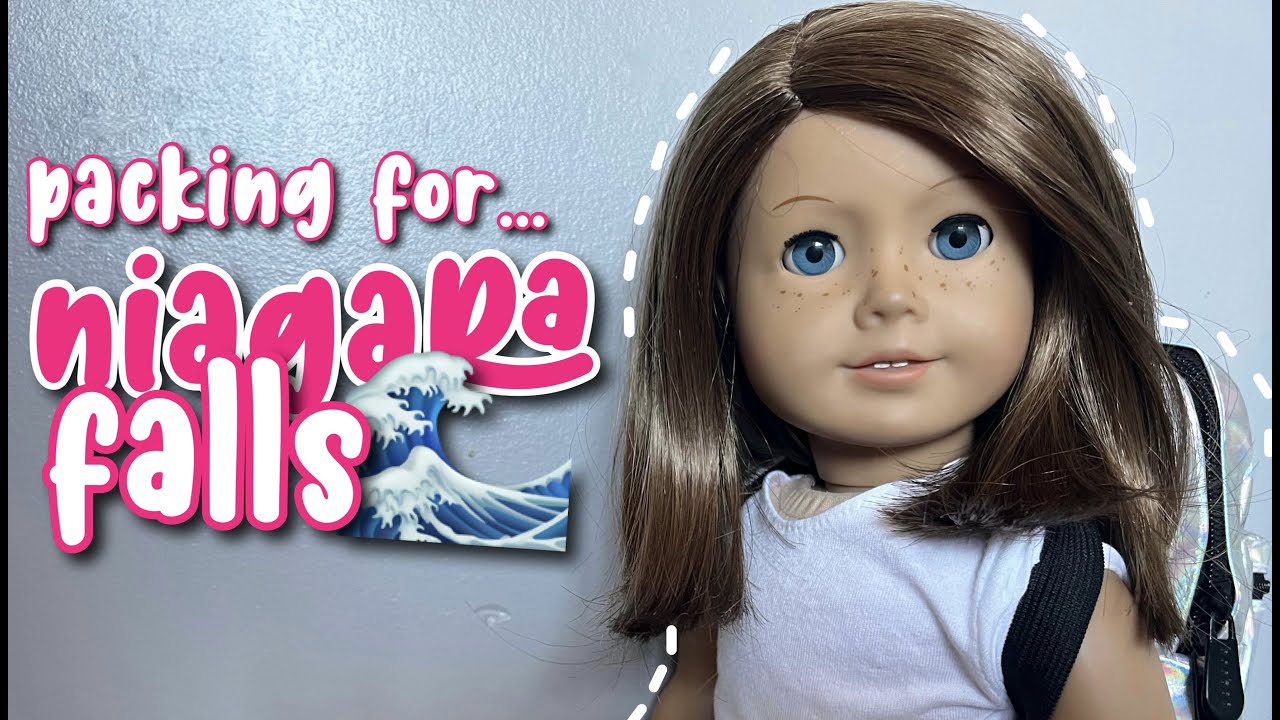 (over)PACKING FOR A TRIP! | how to pack for your American Girl doll ...